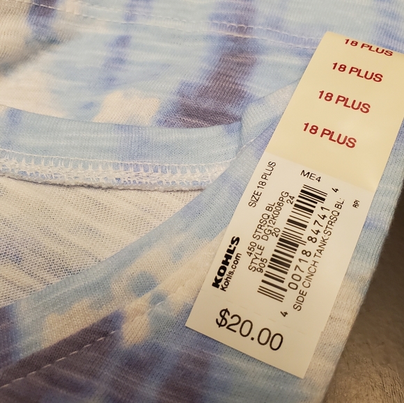 SO | Tops | Side Cinch So Tank With Sequin Stars | Poshmark